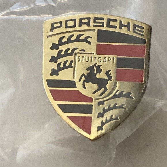 Porsche | Accessories | Porsche Crest Logo Emblem Hat Pin Lapel Tie ...